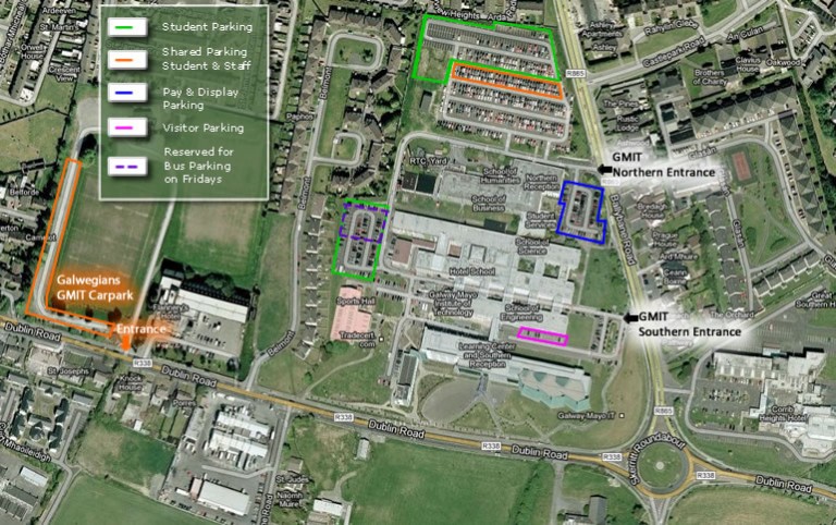 GMIT carparks - MET ATU